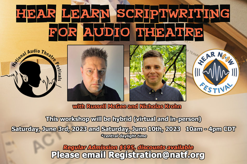 Landing_page: Hear Learn – Scriptwriting – National Audio Theater Festivals